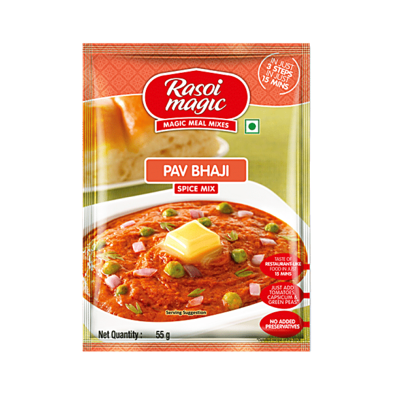 Rasoi Magic Pav Bhaji Masala Spice Mix - Bharat Bazaar