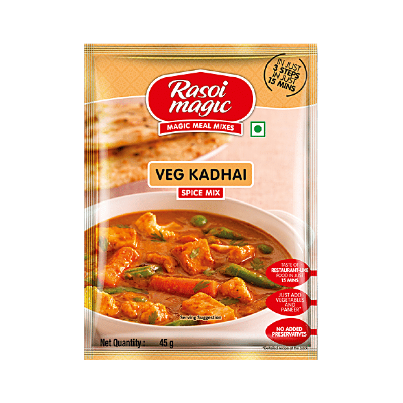 Rasoi Magic Veg Kadhai Spice Mix - Bharat Bazaar